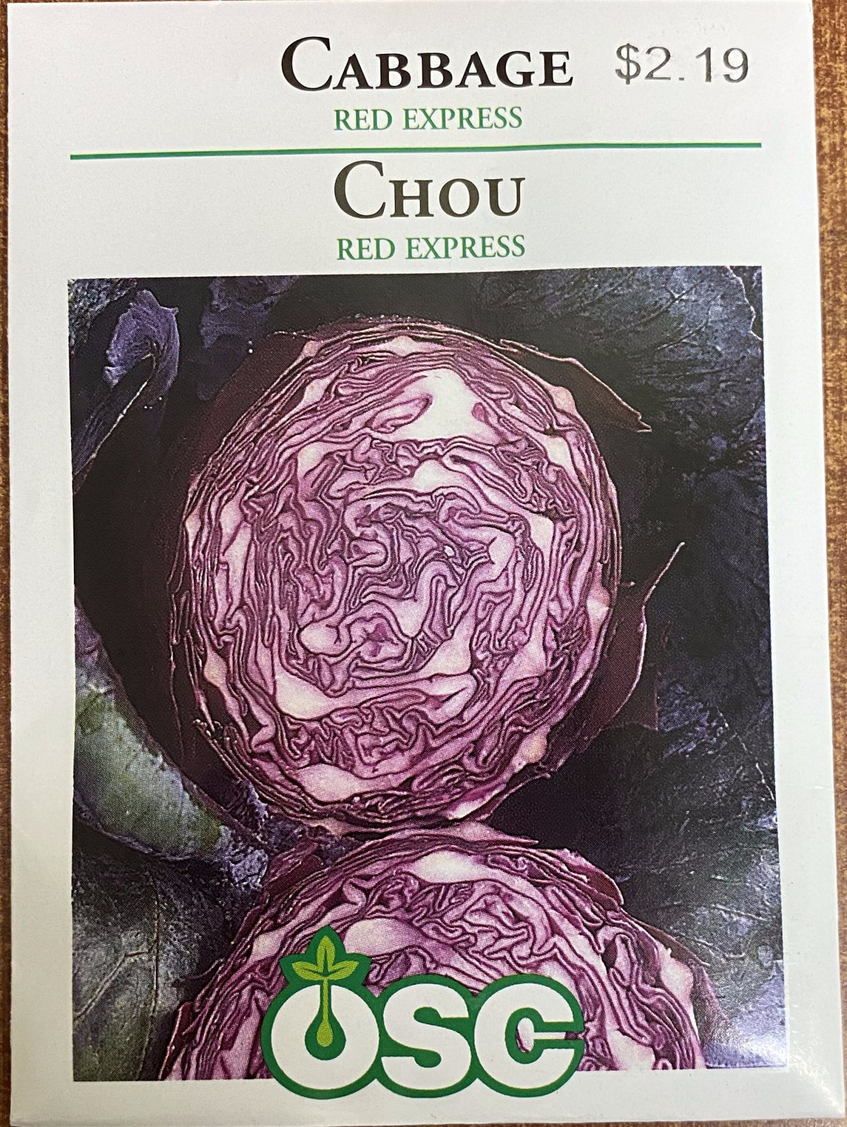 Cabbage - Red Express - Satellite Garden Centre – Satellite Garden Centre