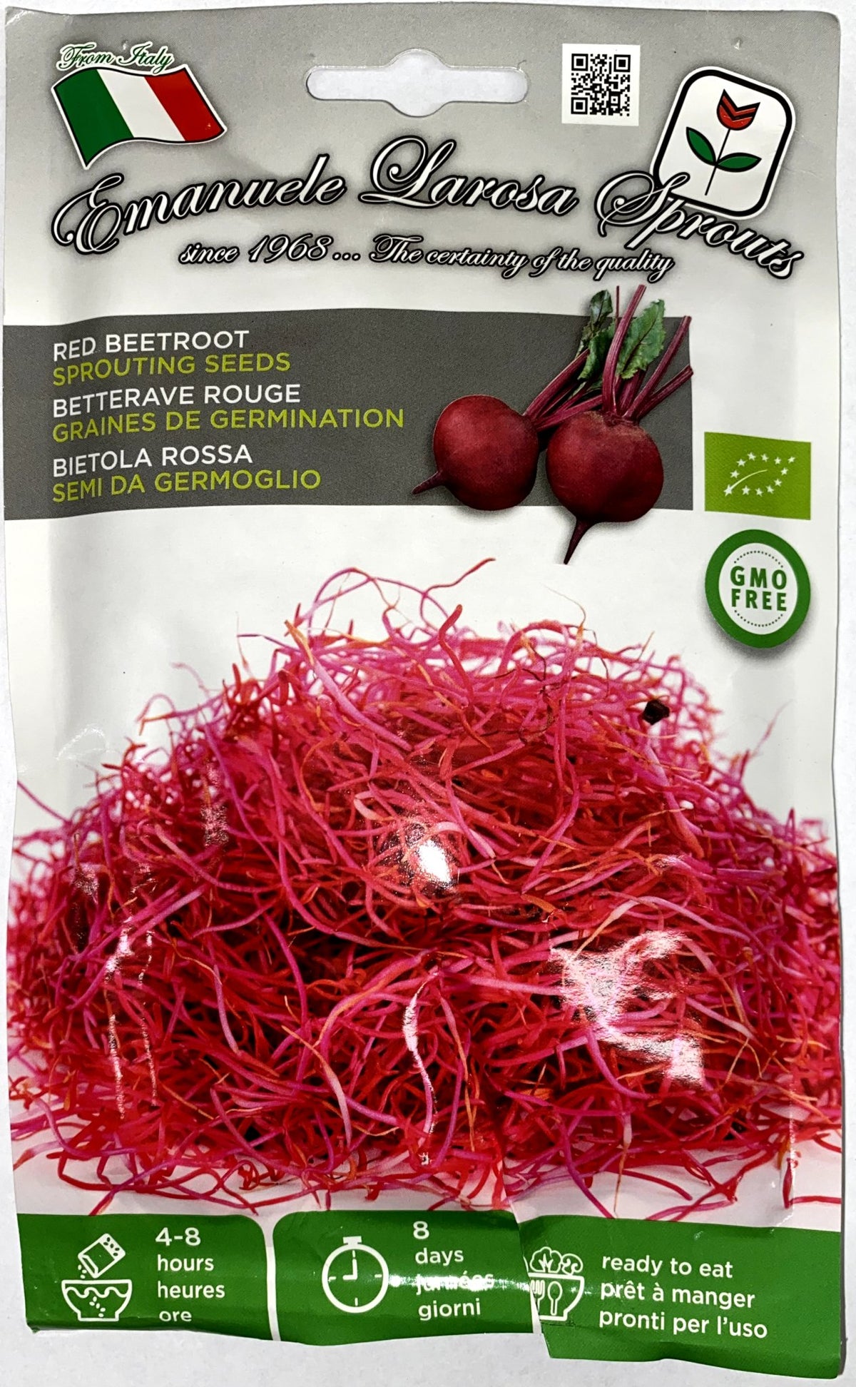 Red Beetroot Sprouting Seeds – Satellite Garden Centre
