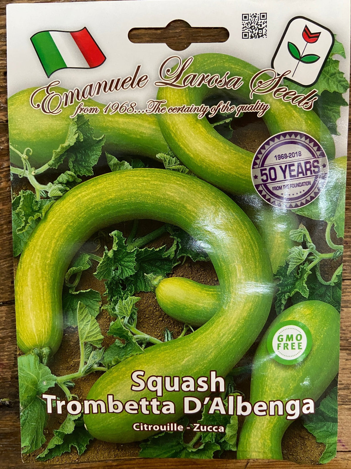 Squash Trombetta D'Albenga - Satellite Garden Centre – Satellite Garden ...